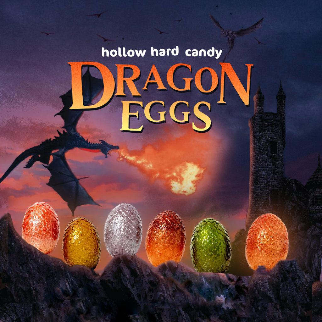 Hollow Hard Candy - Dragon Egg – Pure Sugar Candy