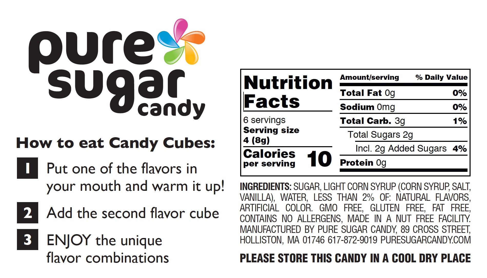Candy Cubes - Green Apple – Pure Sugar Candy