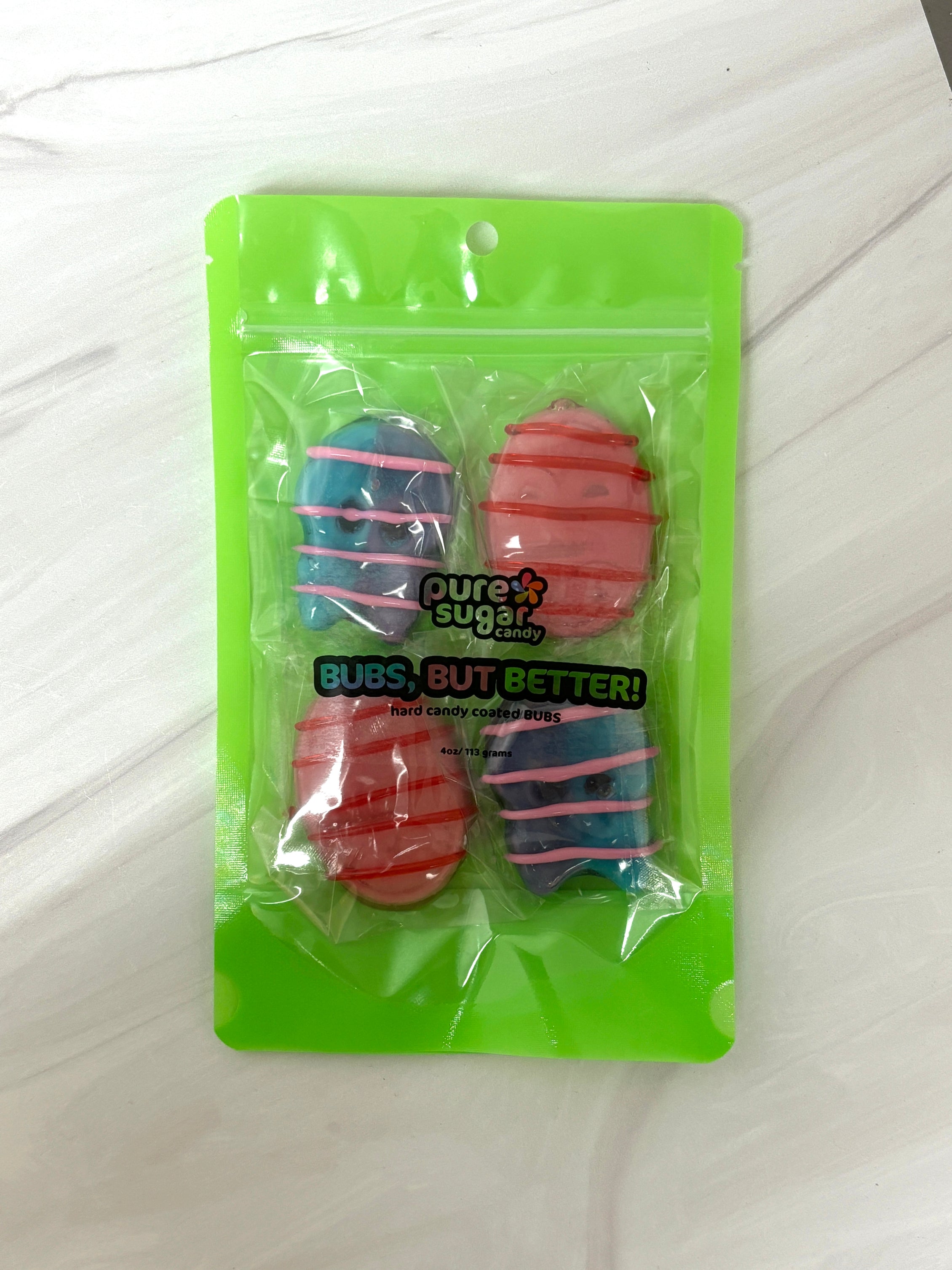 BUBS, BUT BETTER! Hard Candy Coated Bubs – Pure Sugar Candy