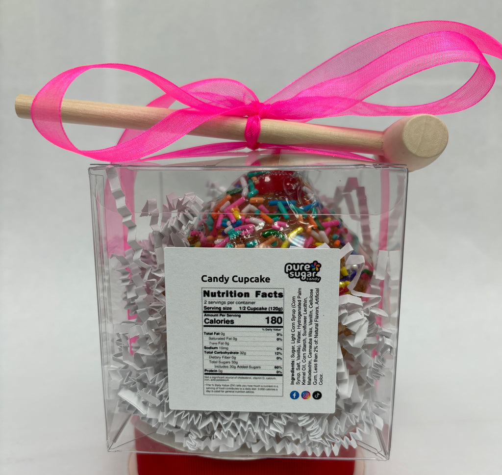 Hollow Cupcake filled with Cupcake Gummies – Pure Sugar Candy