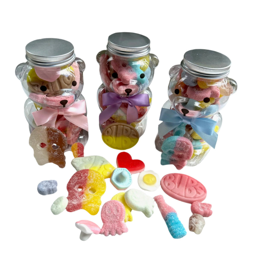 Bear filled with Swedish Candy Mix - Sweet and Sour – Pure Sugar Candy