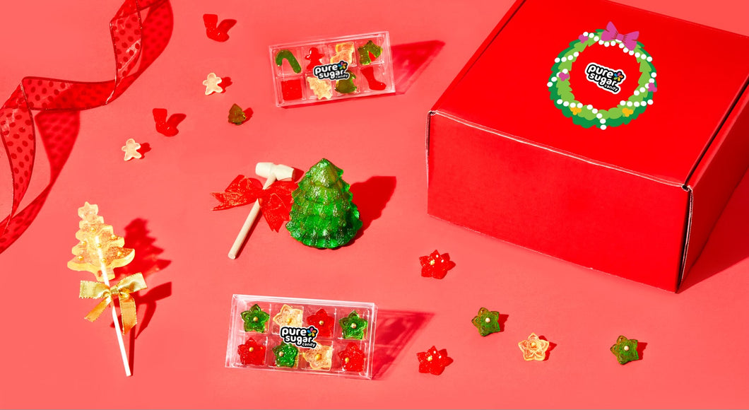 Holiday Hard Candy Gift Box – Pure Sugar Candy